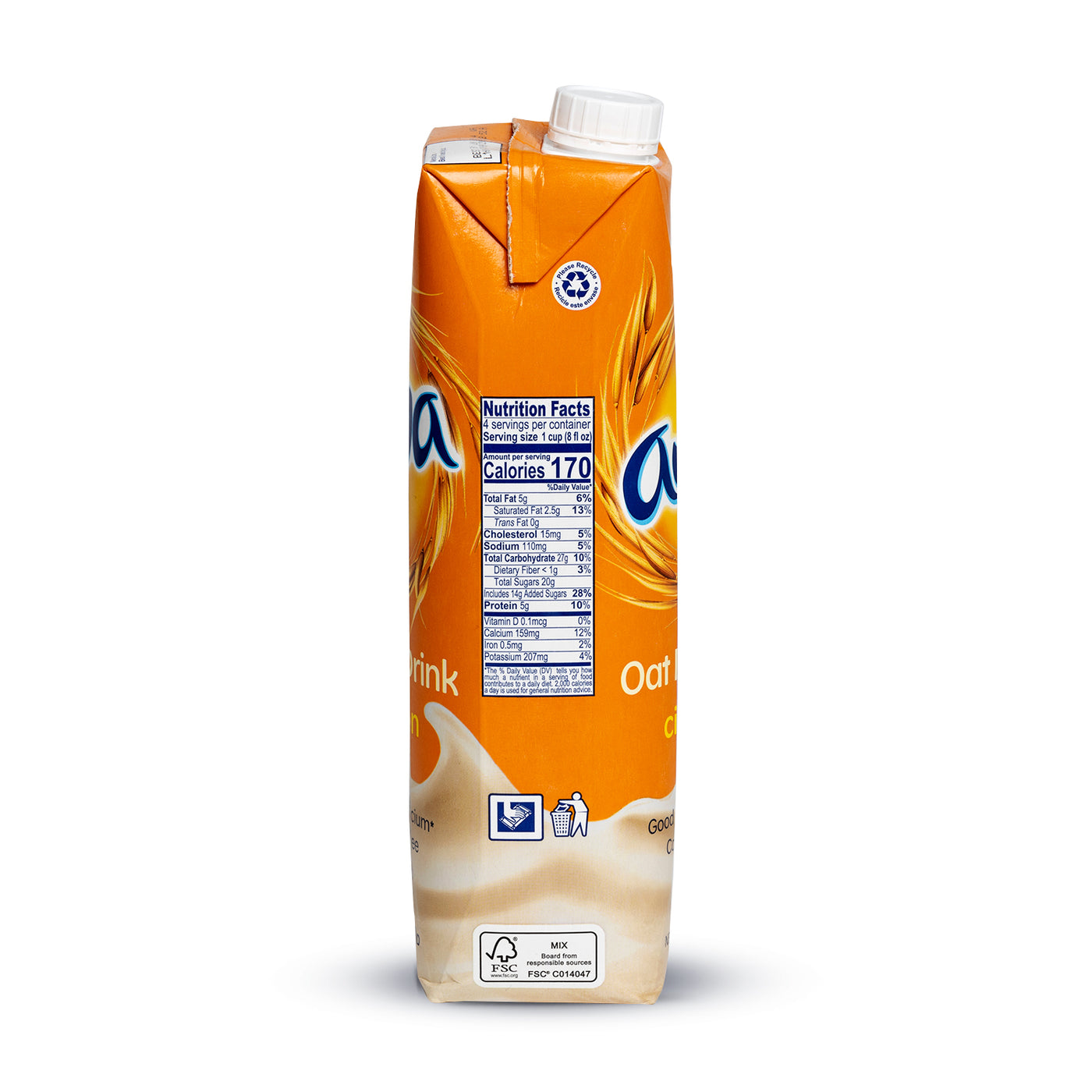 Oat Dairy Drink-Cinnamon-33.8 FL OZ